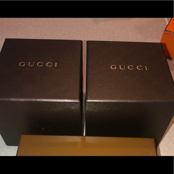 Gucci | Accessories | 2 Gucci Watch Cases With Box Cover | Poshmark